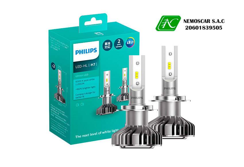 PHILIPS UltinonLED (Focos LED para vehículos) – NEMO'SCAR Carwash ...
